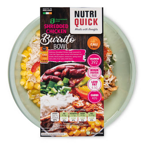 Shredded Chicken Burrito Bowl | ALDI IE